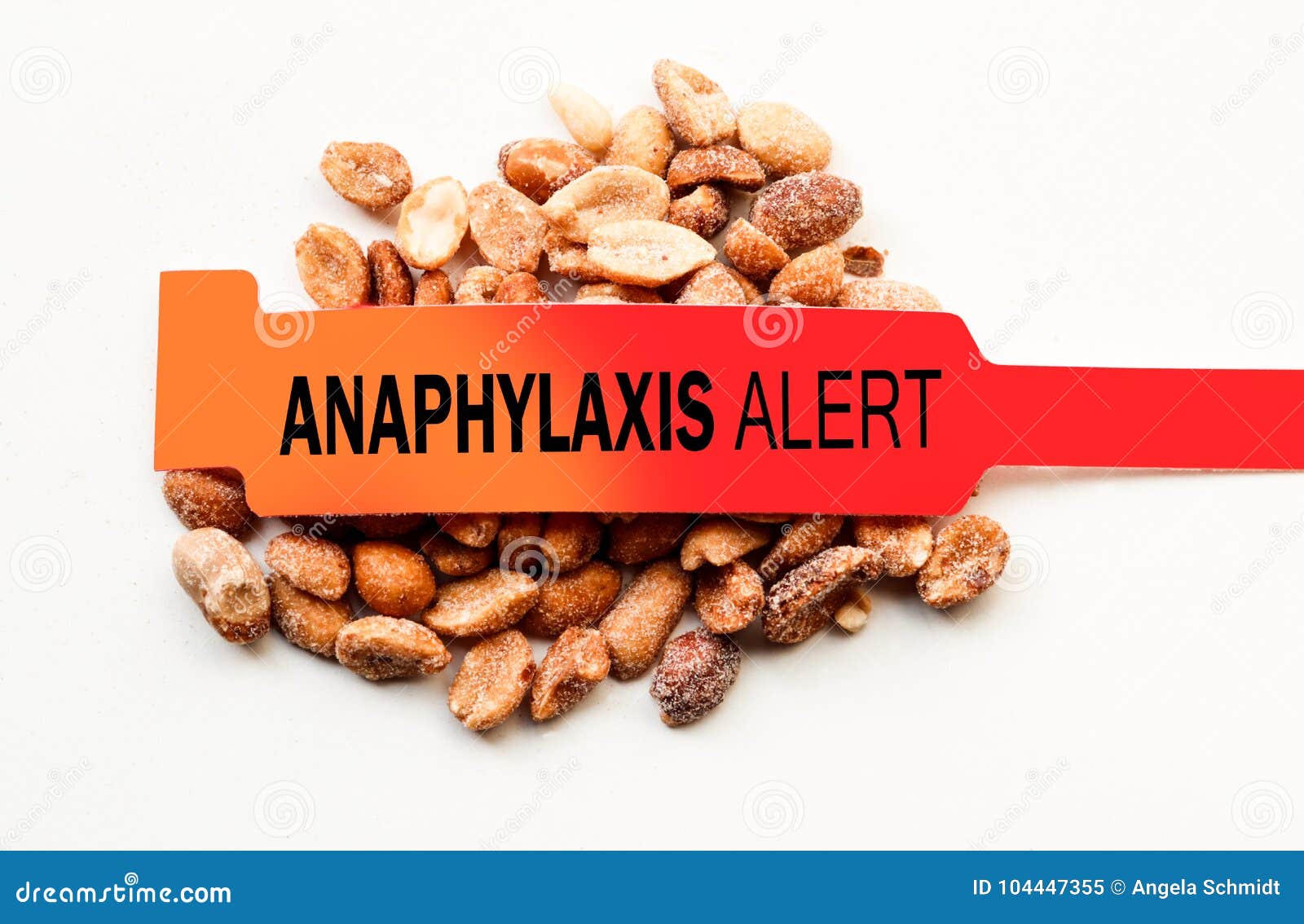 Anaphylaxis Alert Over Peanuts Royalty-Free Stock Photo | CartoonDealer ...