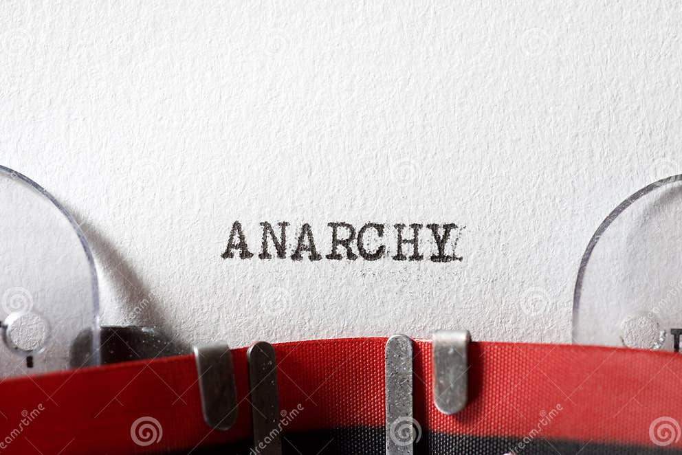 Anarchy concept view stock photo. Image of antisocial - 196874774