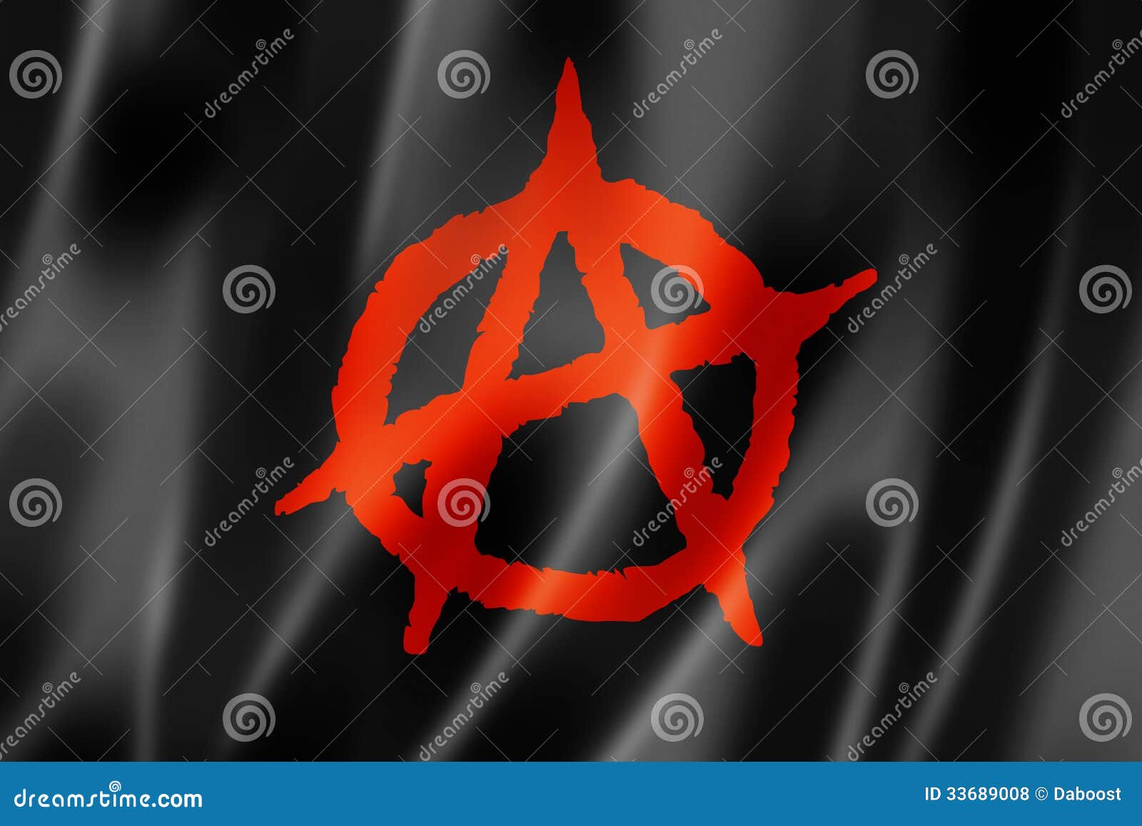 Anarchy flag stock illustration. Illustration of anarchist - 33689008
