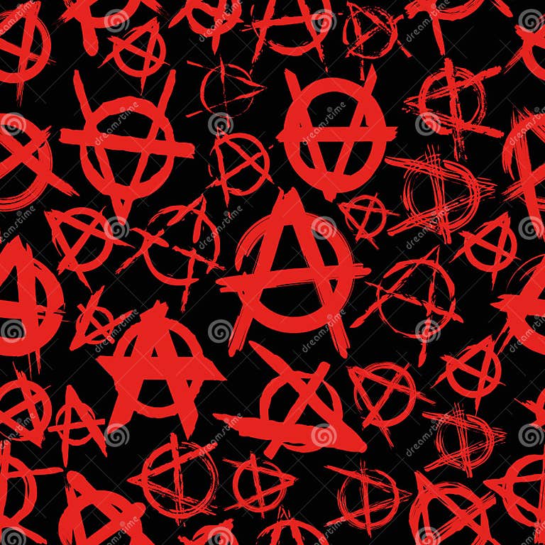 Anarchy stock vector. Illustration of rough, protest - 63025724