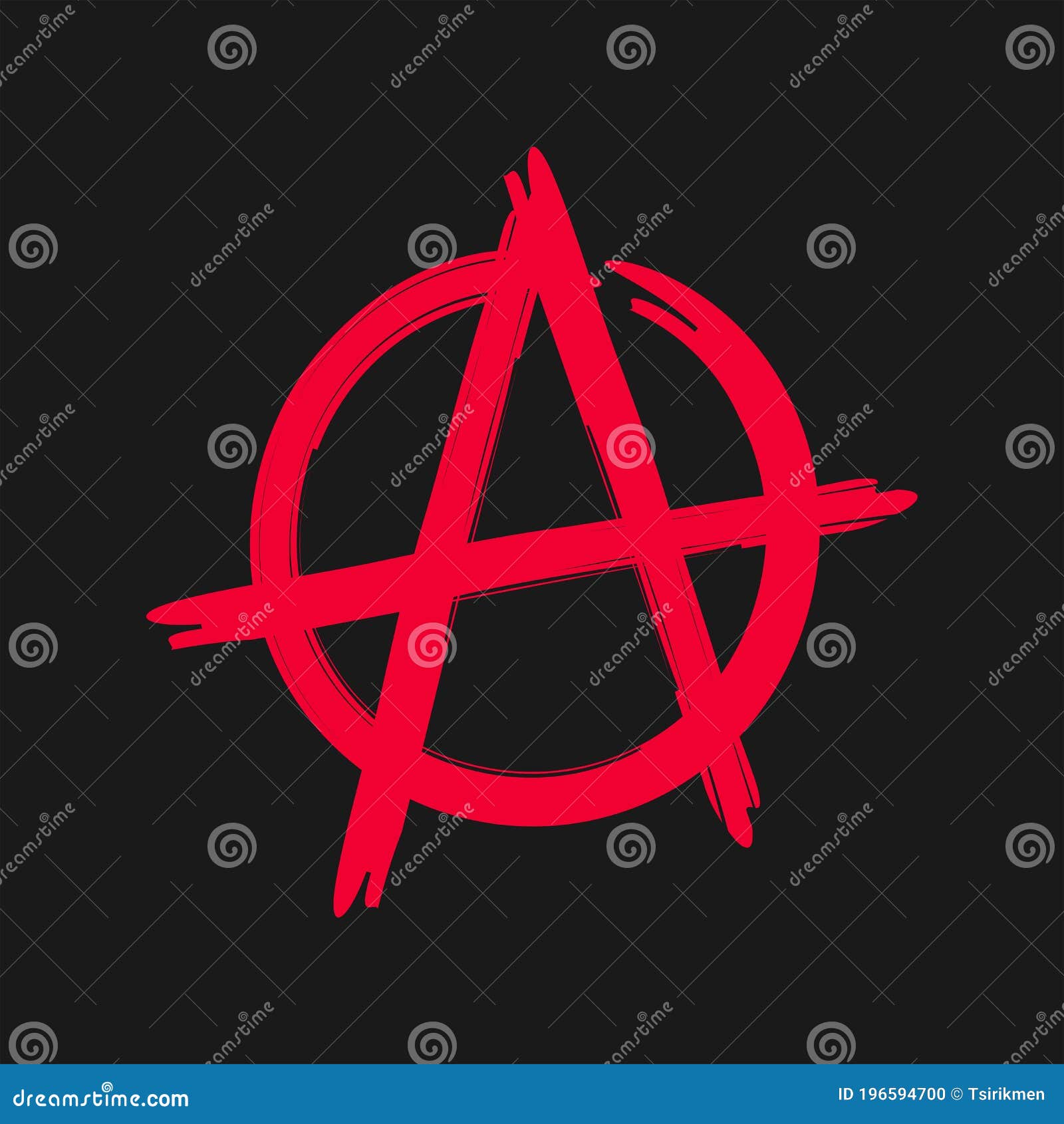 Anarchy Sign In The Smoke Stock Photo | CartoonDealer.com #9040890