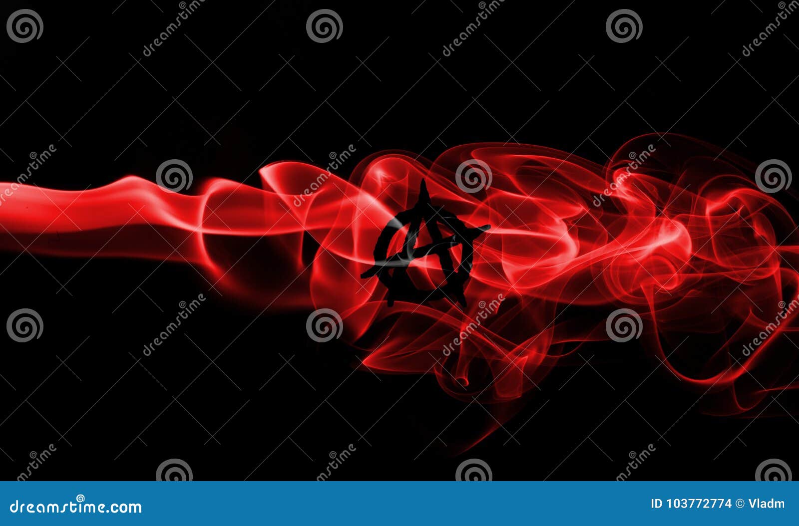 Anarchy smoke flag stock photo. Image of burn, flame - 103772774