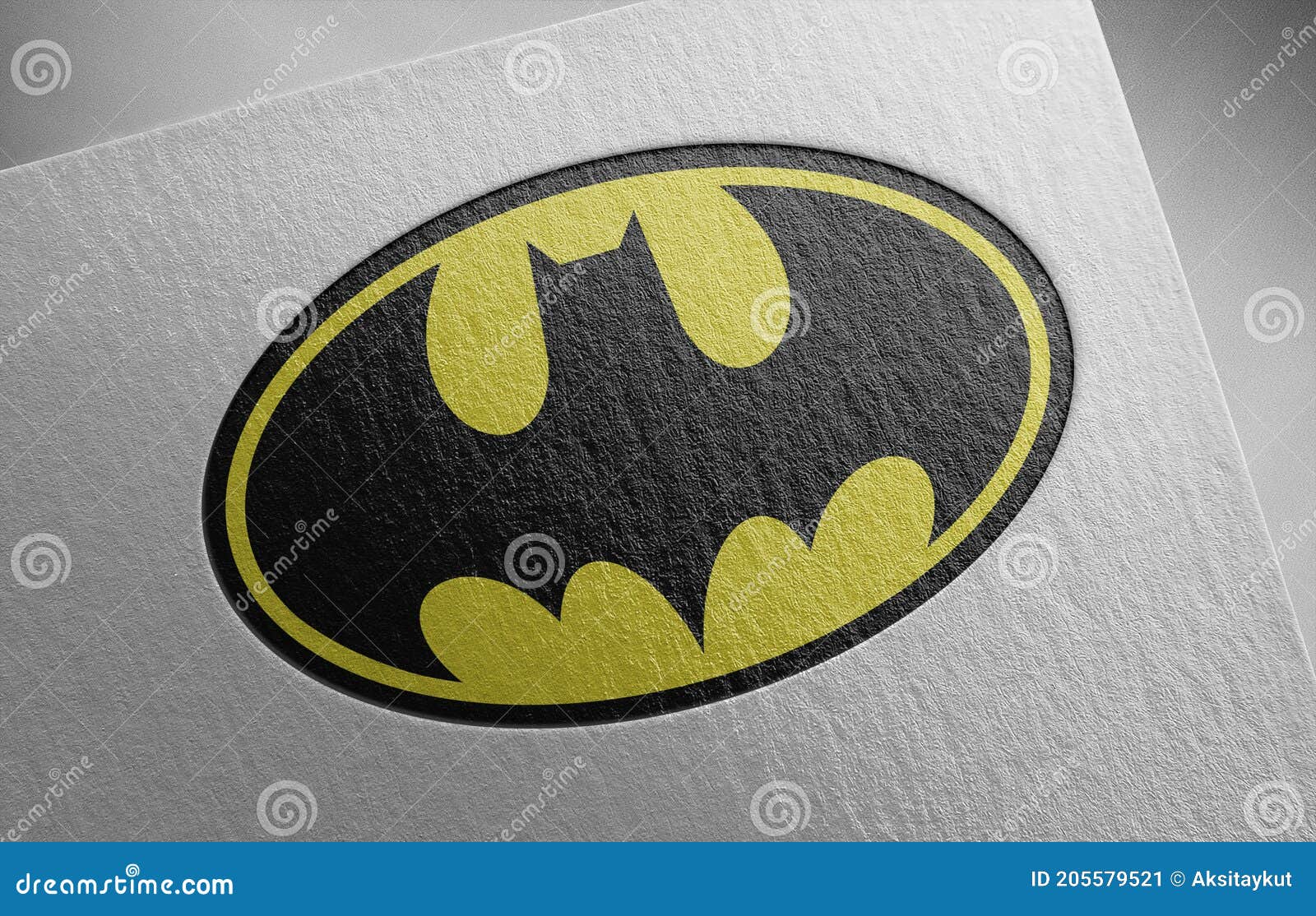 Batman-30538 On Paper Texture Editorial Photo | CartoonDealer.com ...