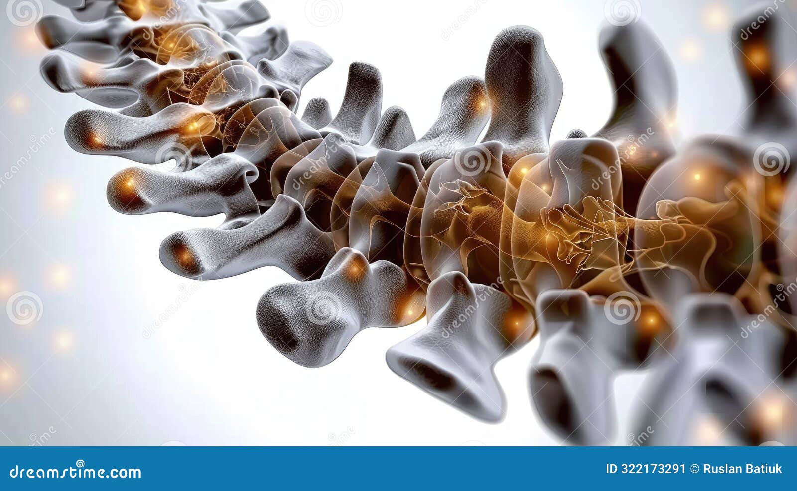 Anatomical Image : Visual of Spine, Intricate Structure and Alignment ...