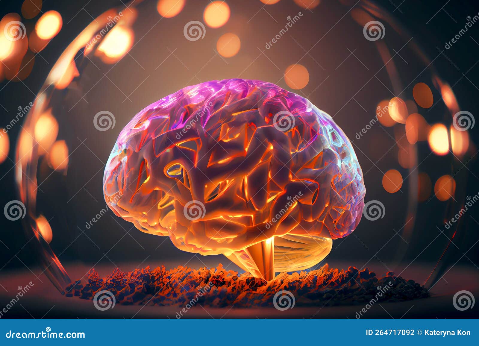 Hyperrealistic Brain Receptors: Immune Deficiency Unveiled In Rococo ...