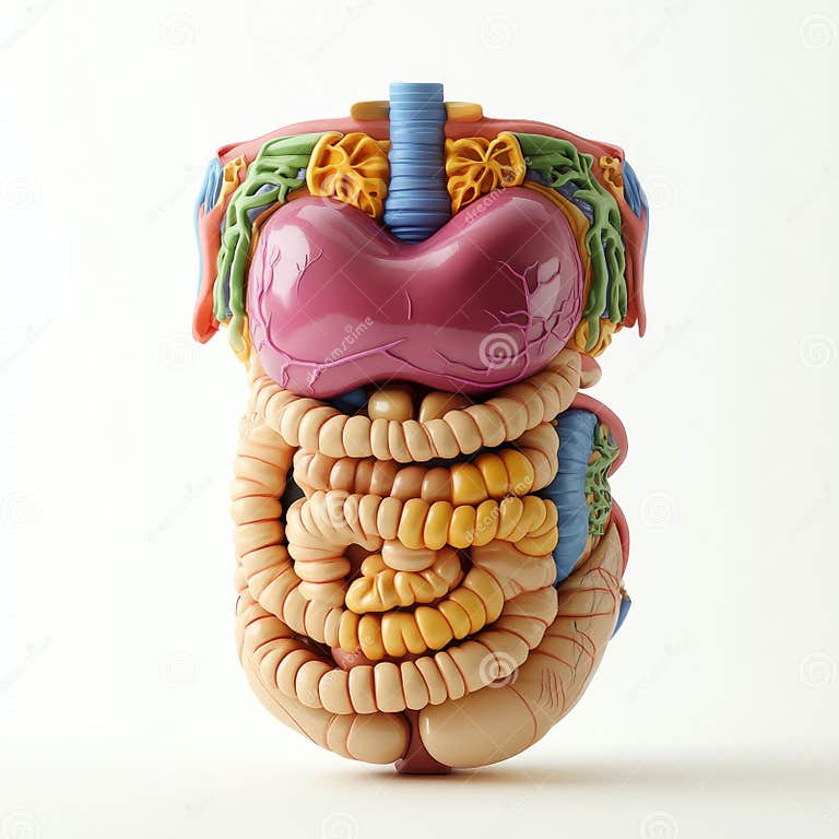 Anatomical Model of the Human Digestive System for Educational Use ...