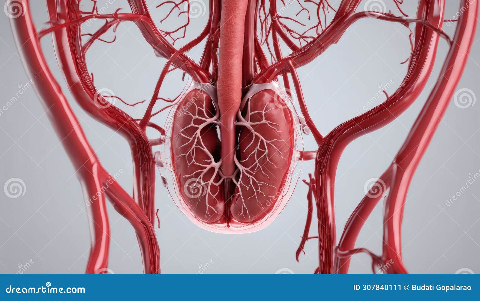 Anatomical Precision Meets Artistic Flair In This 3D Rendering Of The ...