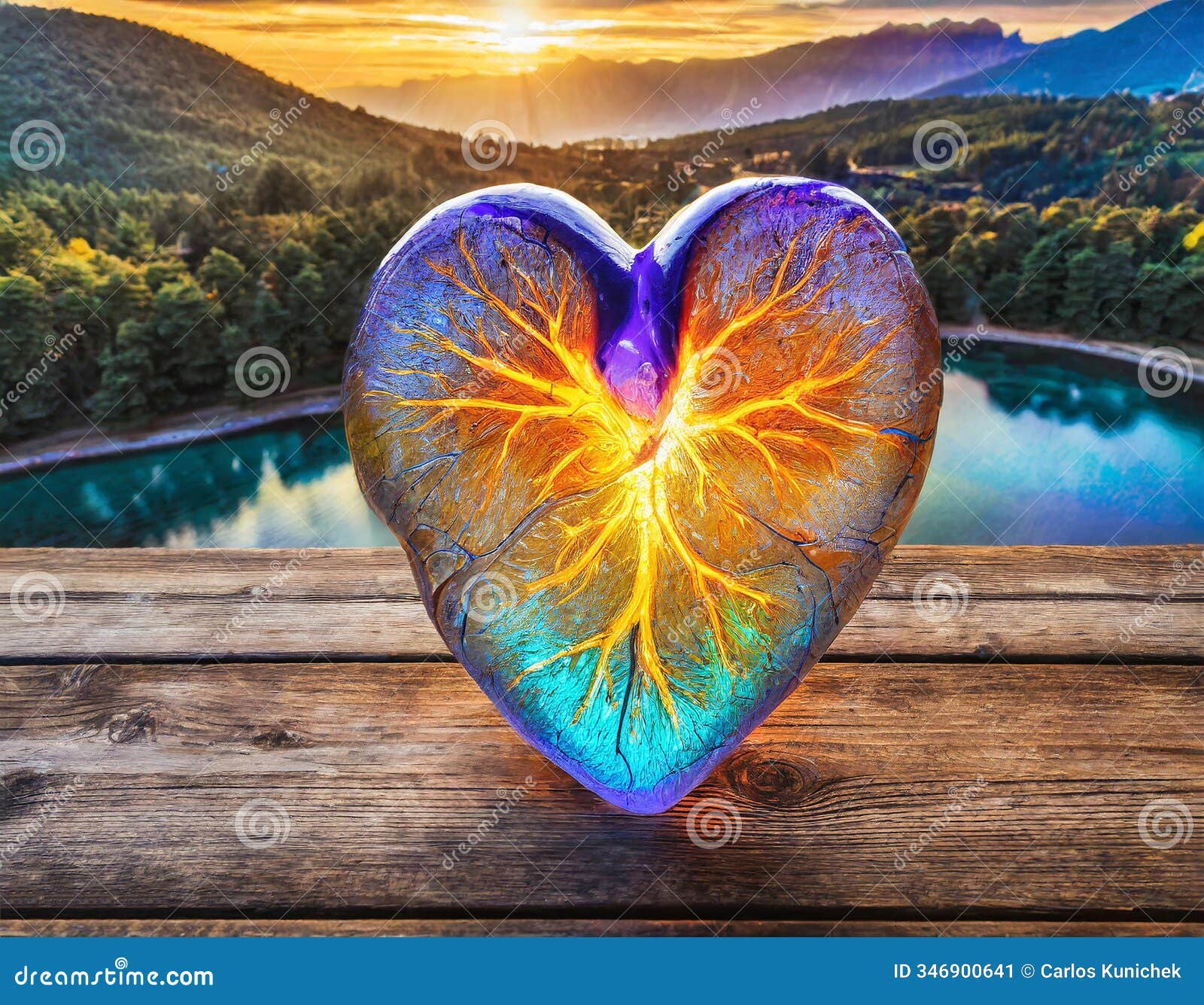 Anatomically Correct Human Heart With An Artistic Twist. It Should Be ...