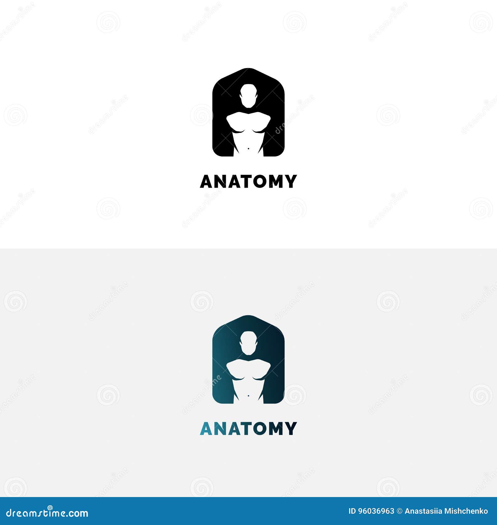 Human Torso Skeletal Anatomy Pack Vector | CartoonDealer.com #82004491