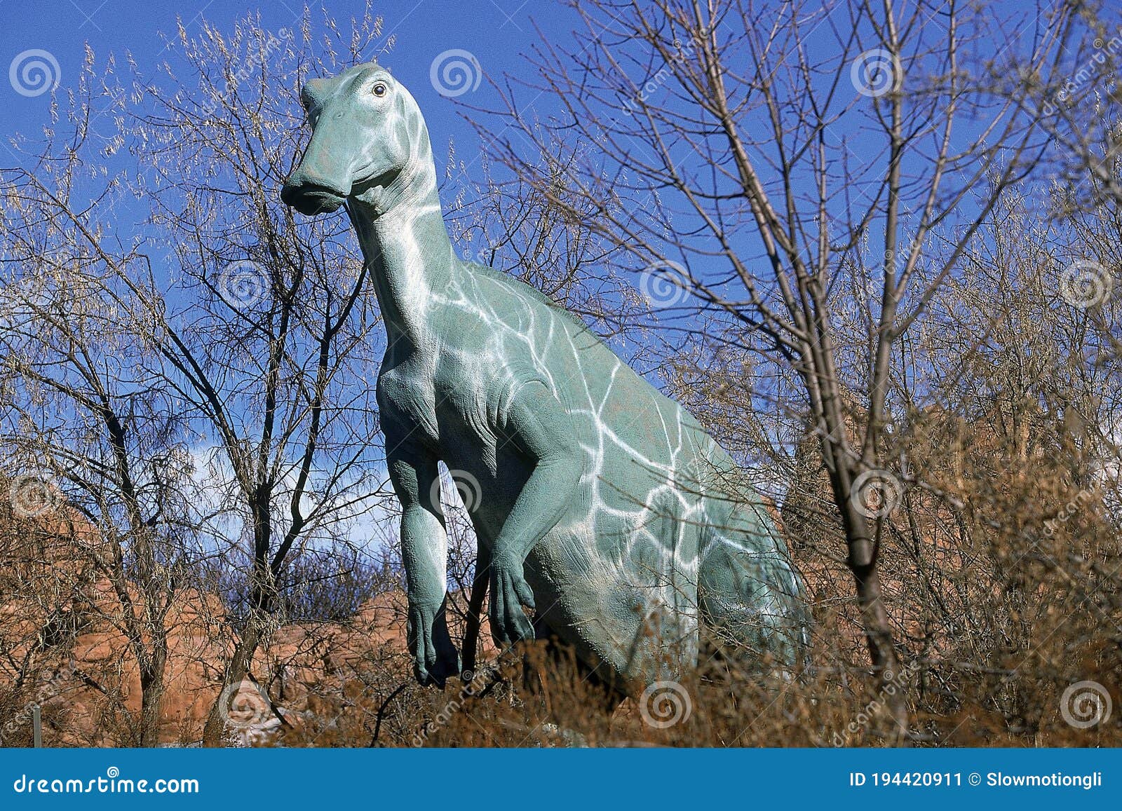 ANATOSAURUS stock image. Image of adult, dinosaur, profile - 194420911