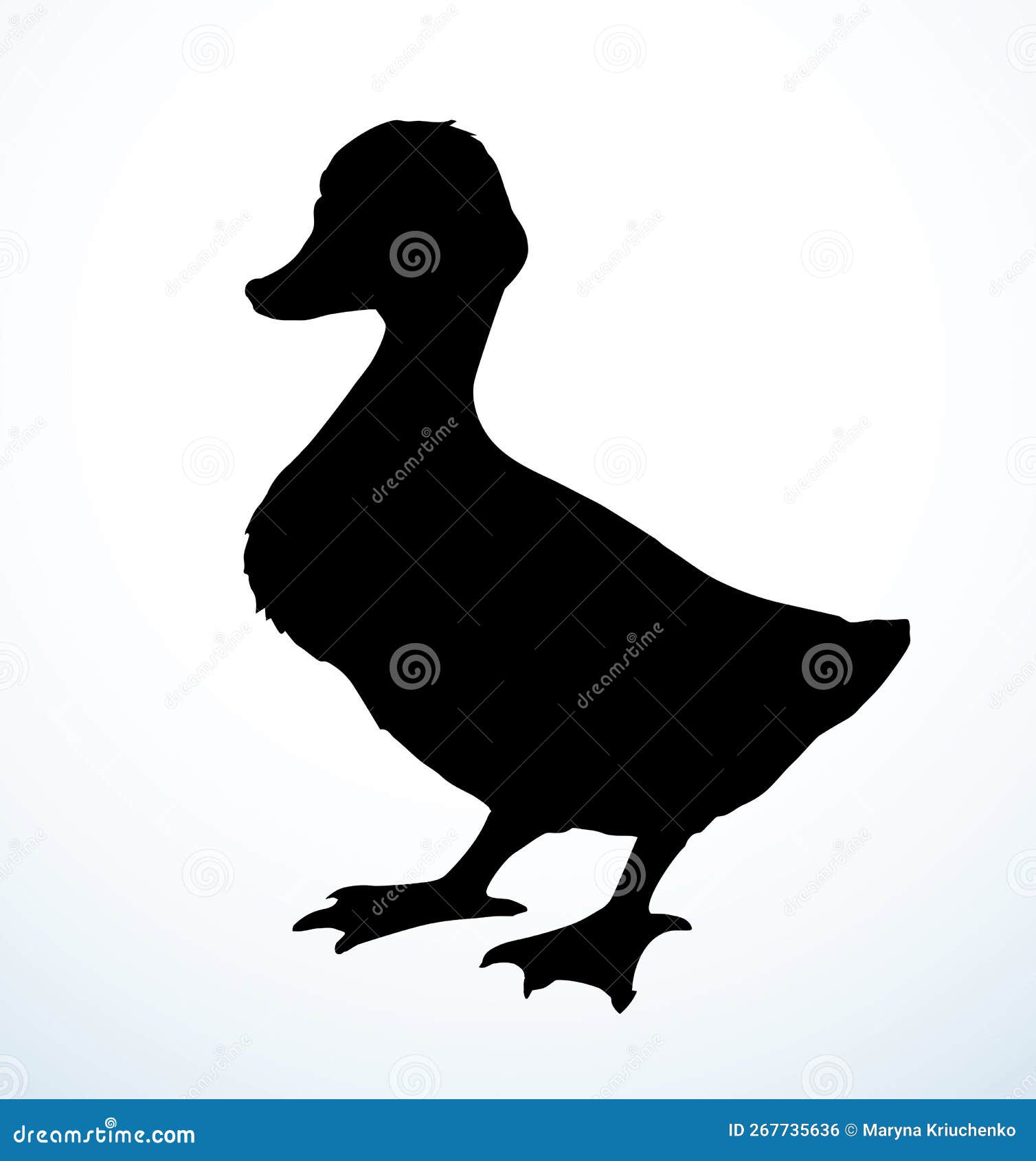 Anatra. Disegno a Struttura Vettoriale Illustrazione Vettoriale ...