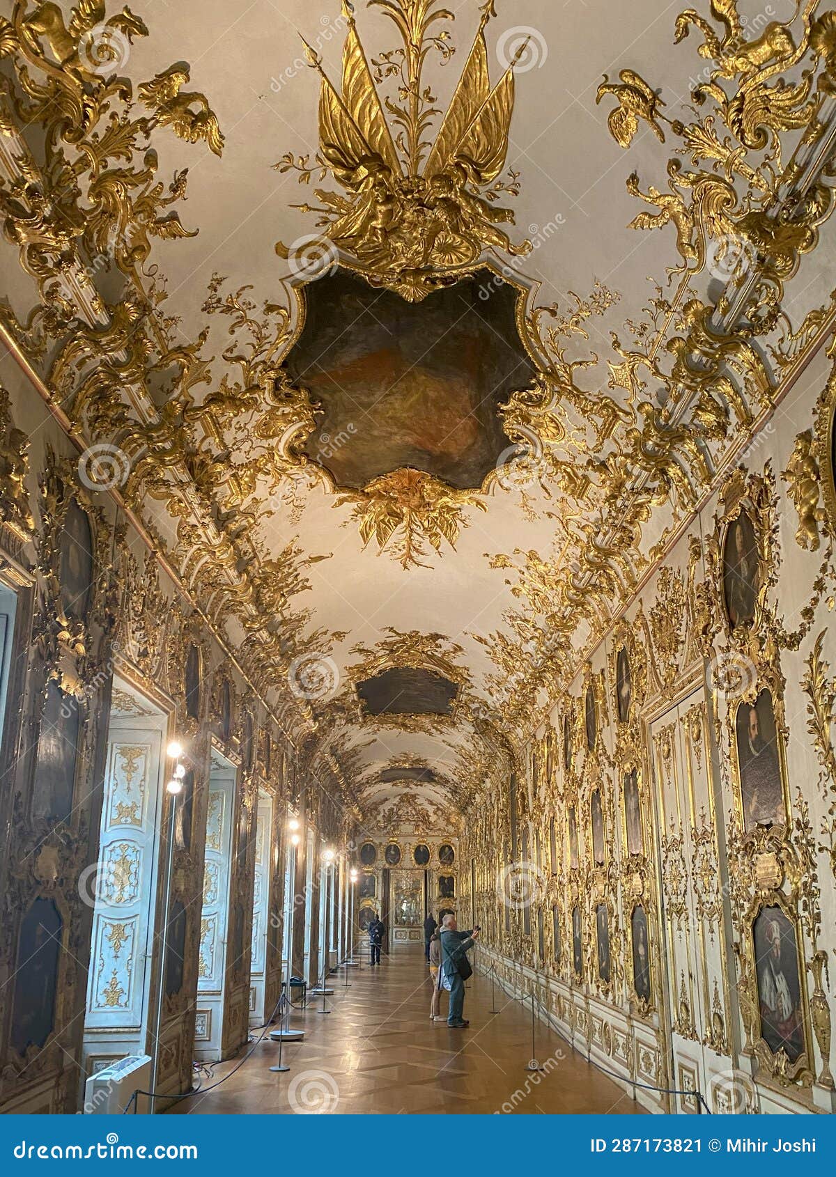 Ancestral Gallery in Residence Museum in Munich, Germany Editorial ...