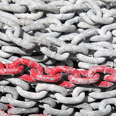 Anchor chain stock photo. Image of gray, chain, ferrous - 19176472