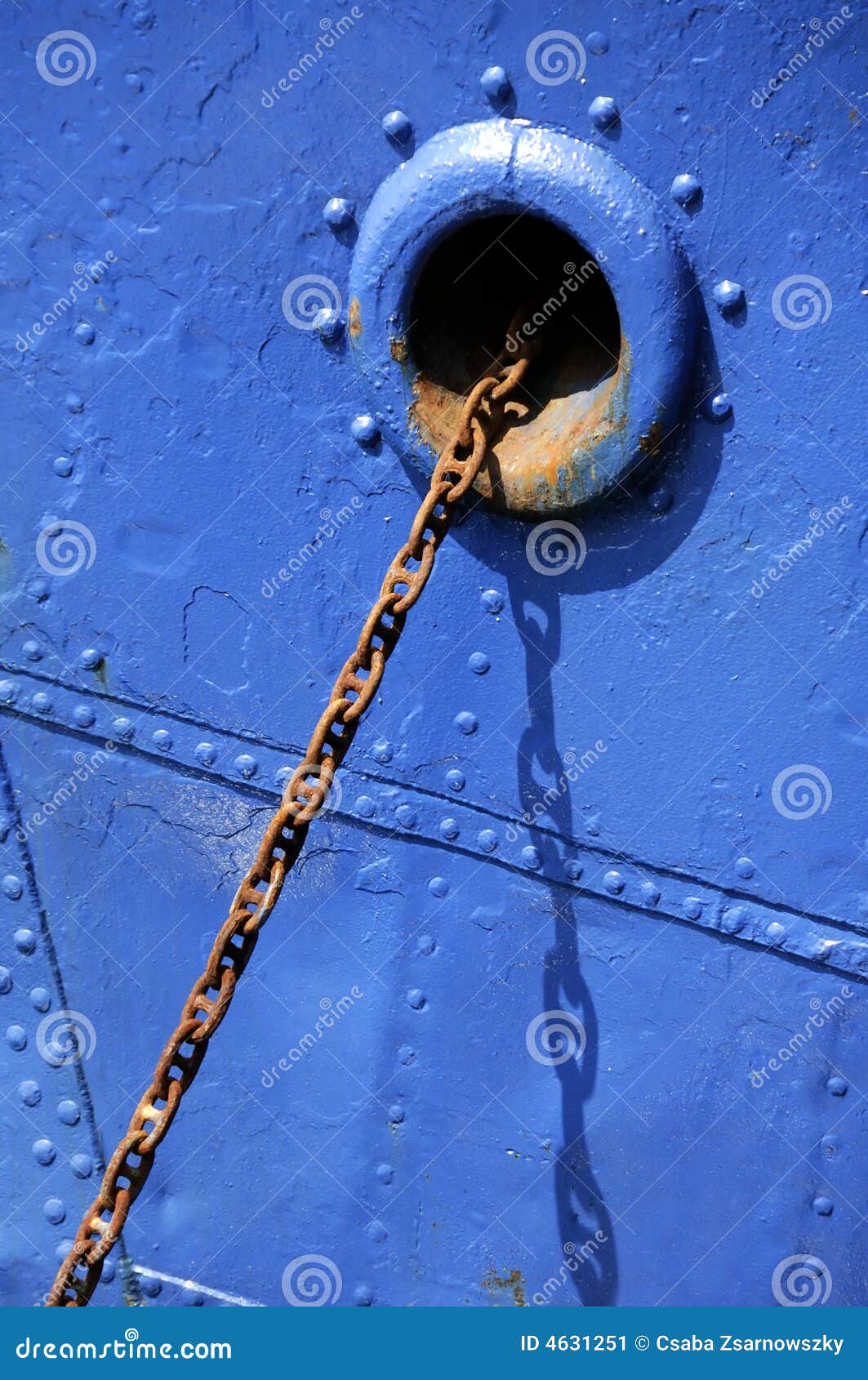 Anchor Chains stock image. Image of ship, port, logistic - 4631251
