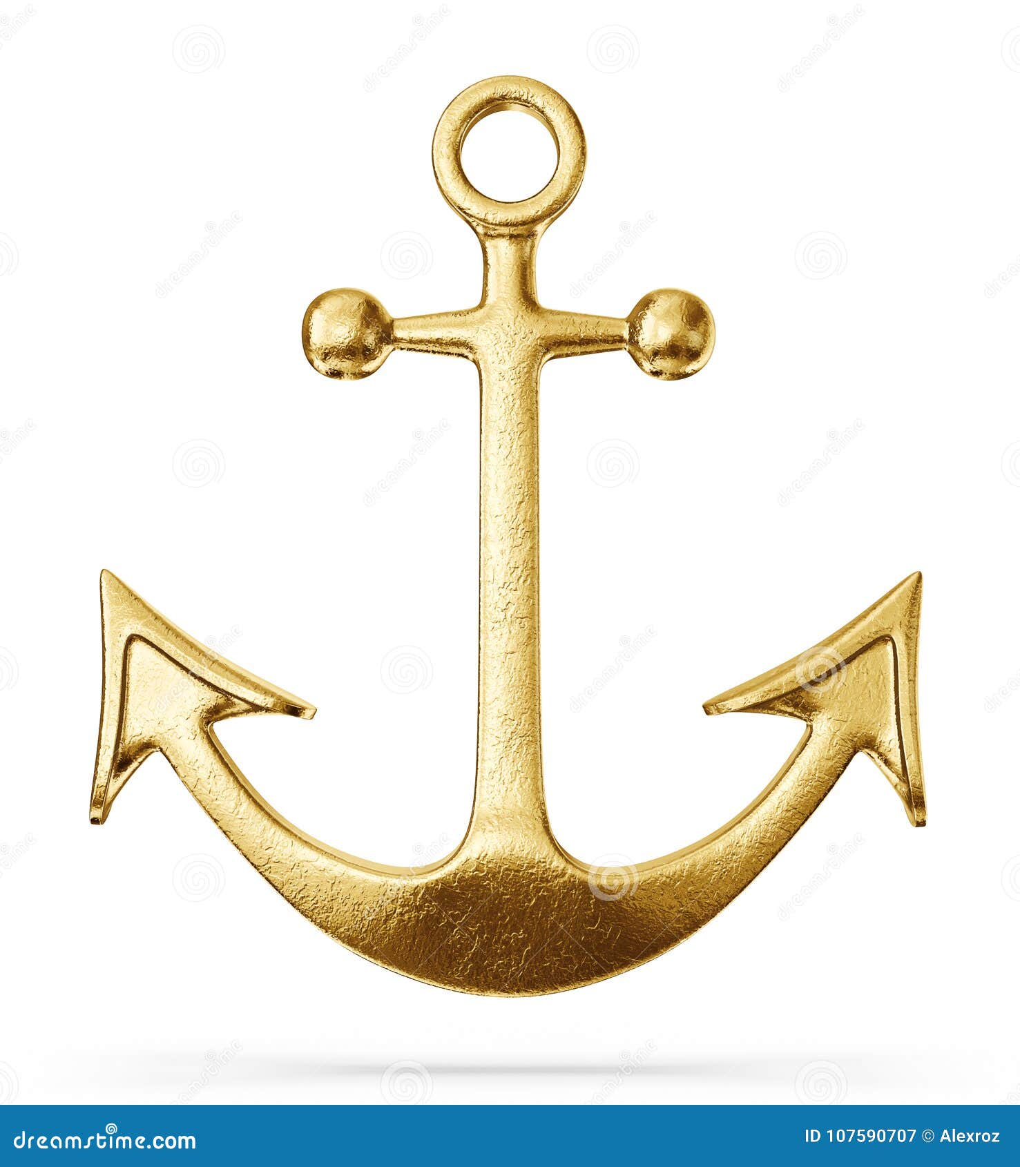 Anchor stock illustration. Illustration of isolated - 107590707