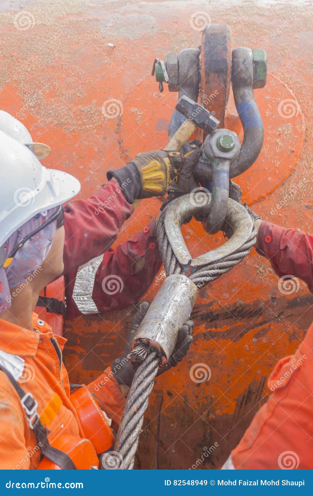 Anchor Handling stock image. Image of ship, boat, offshore - 82548949