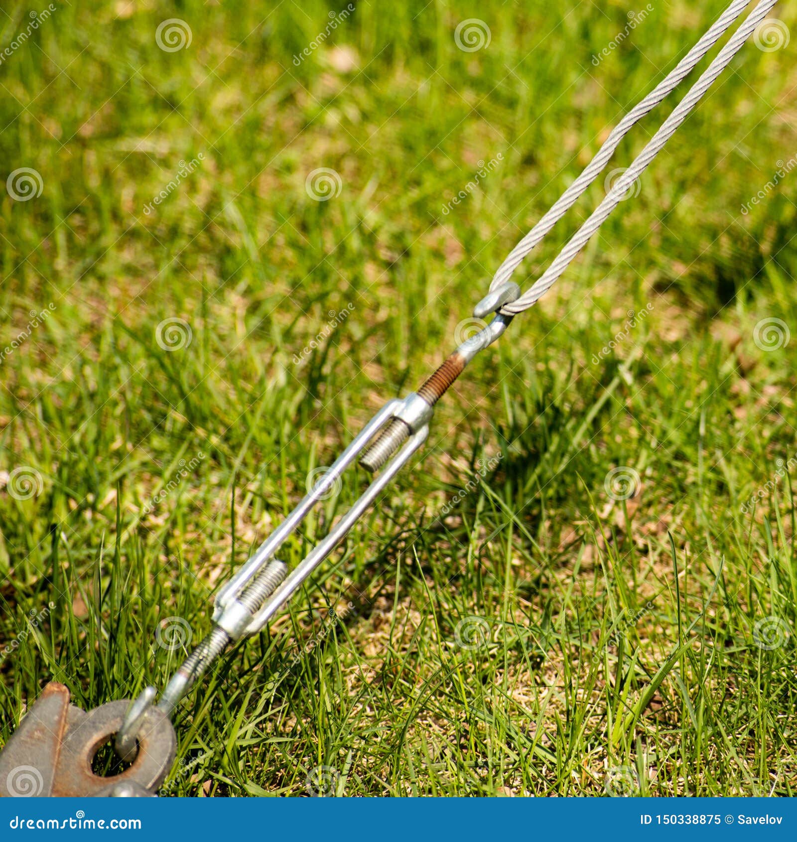 Anchor For A Cable Car Over A Gorge Stock Photo | CartoonDealer.com ...