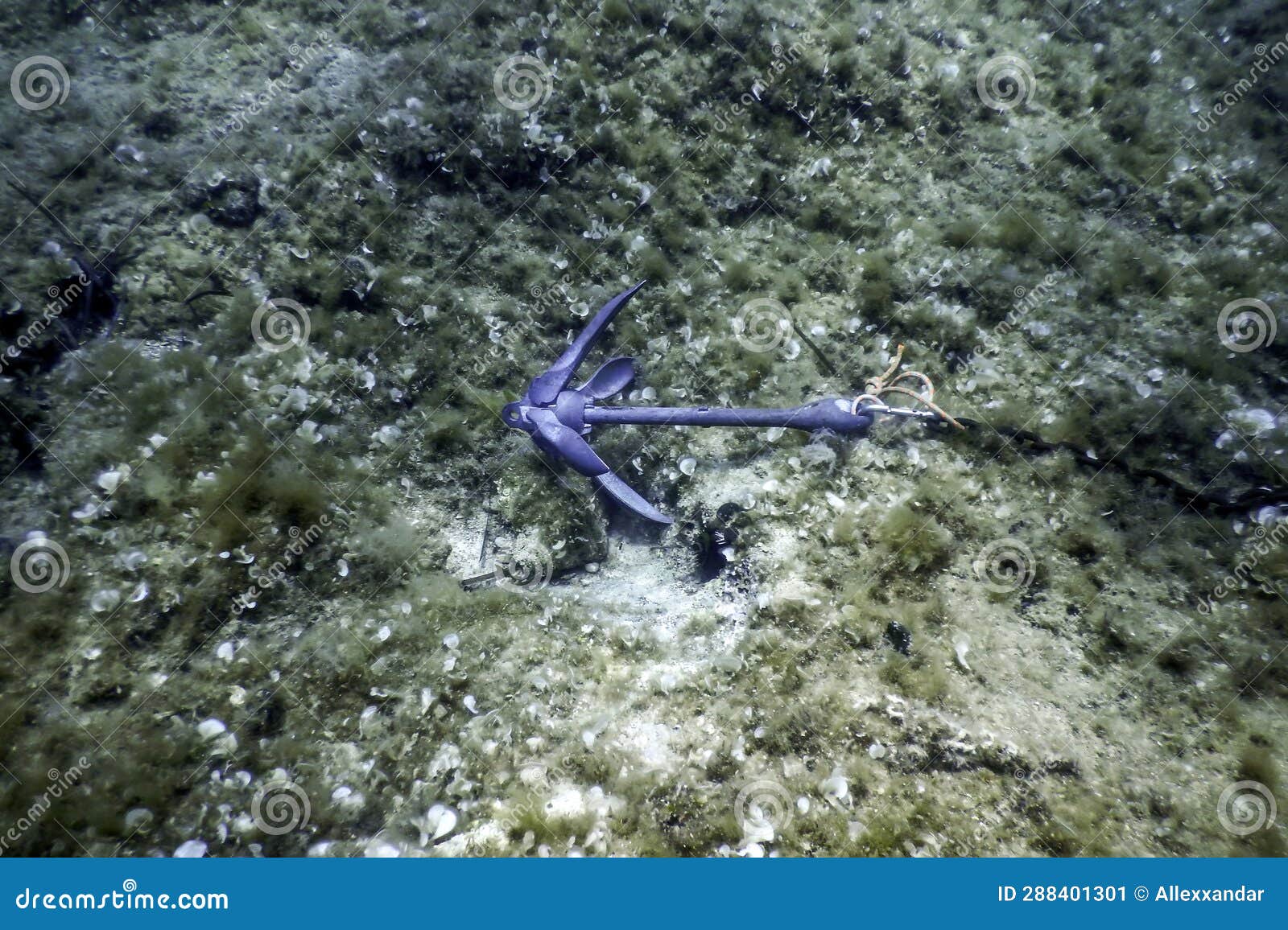 Anchor Lying On A Loch Ness Dock Stock Photography | CartoonDealer.com ...