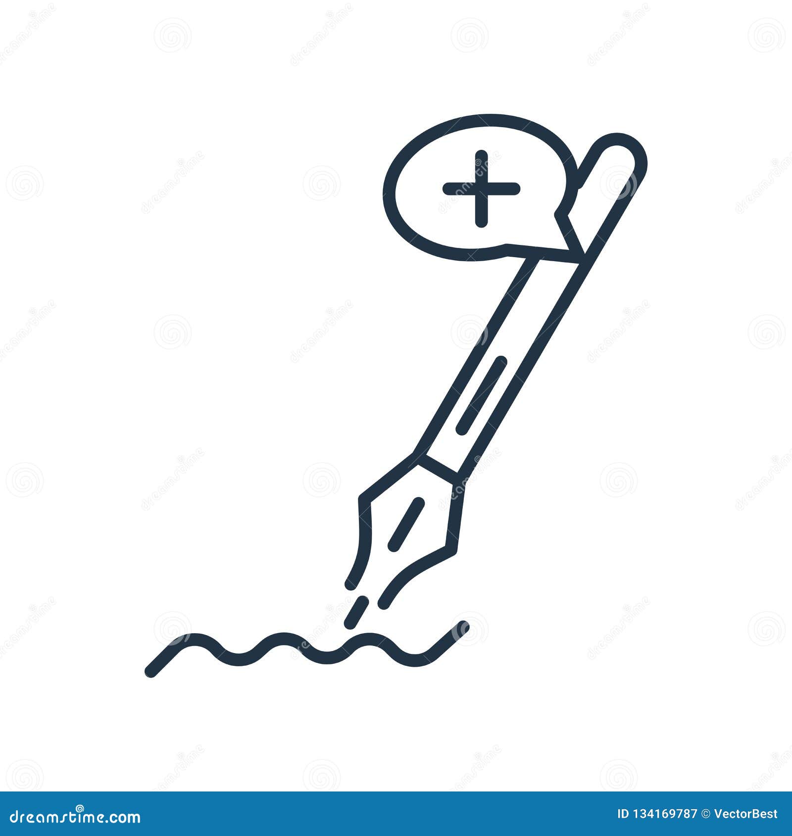 Anchor Point Icon Vector Isolated on White Background, Anchor Point ...