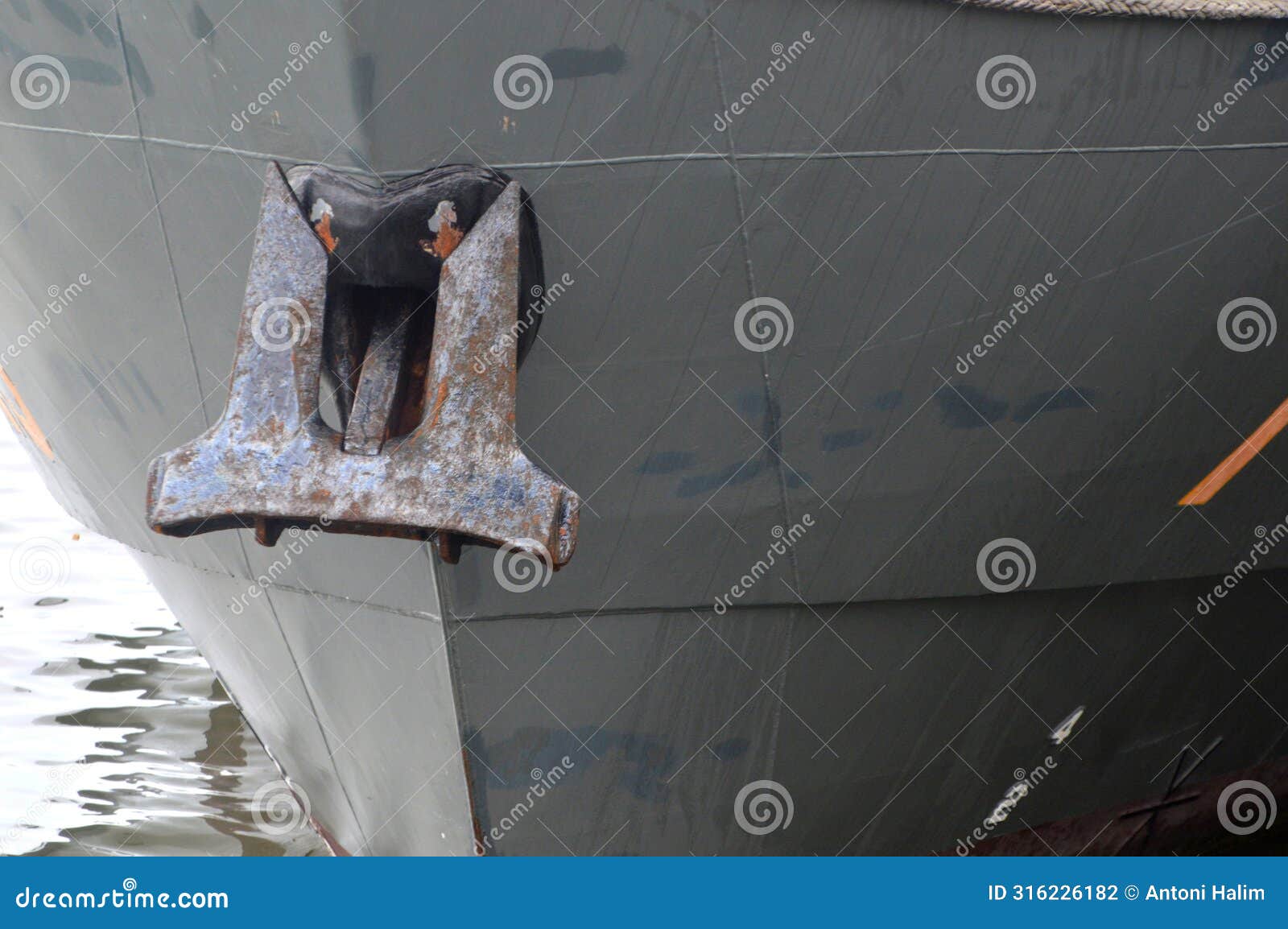 Anchor stock photo. Image of chain, retro, anchored - 316226182