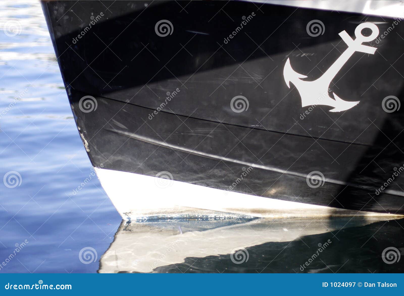 Anchor sign stock image. Image of boat, shipping, coast - 1024097