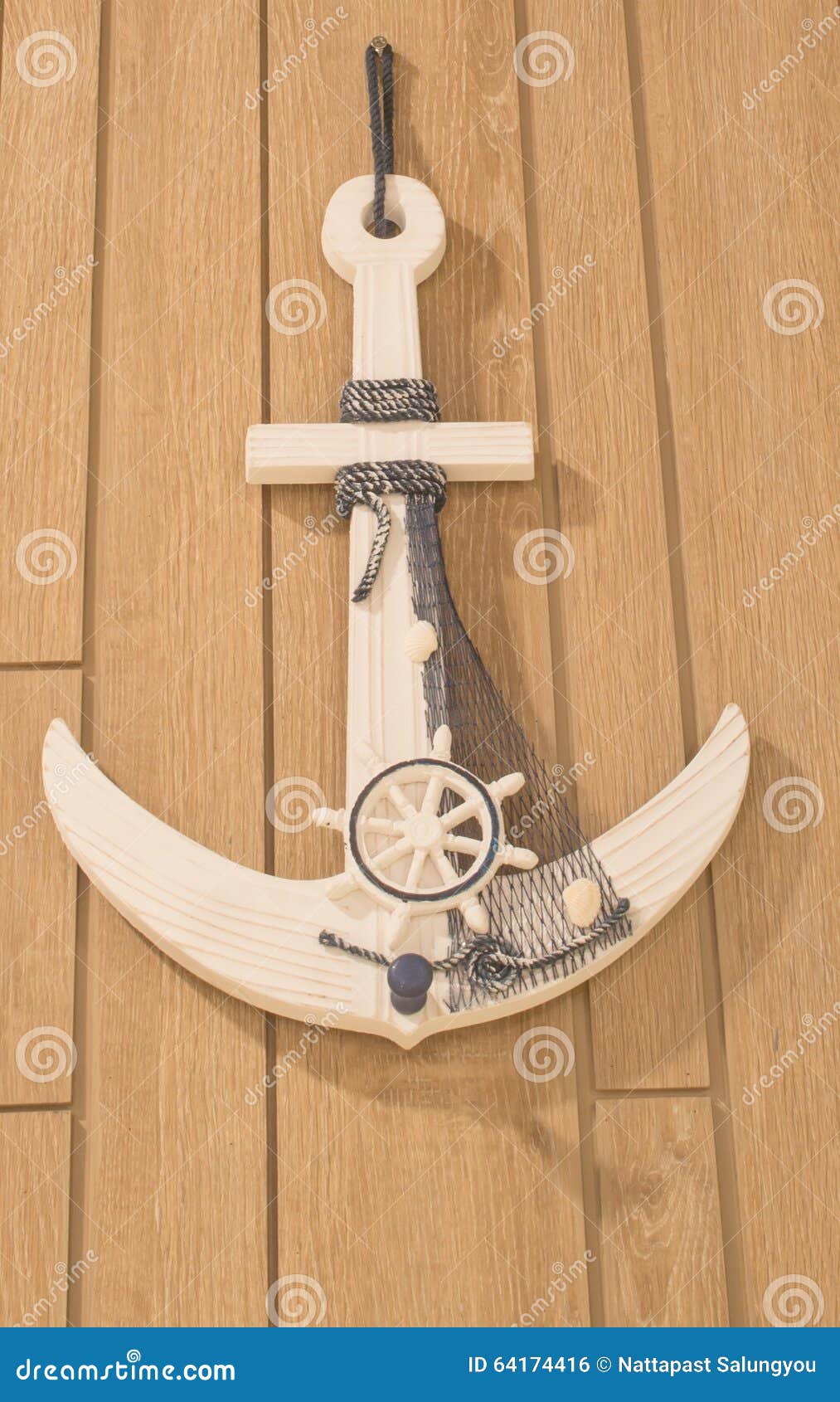 Wood Anchor Royalty-Free Stock Photo | CartoonDealer.com #84490629