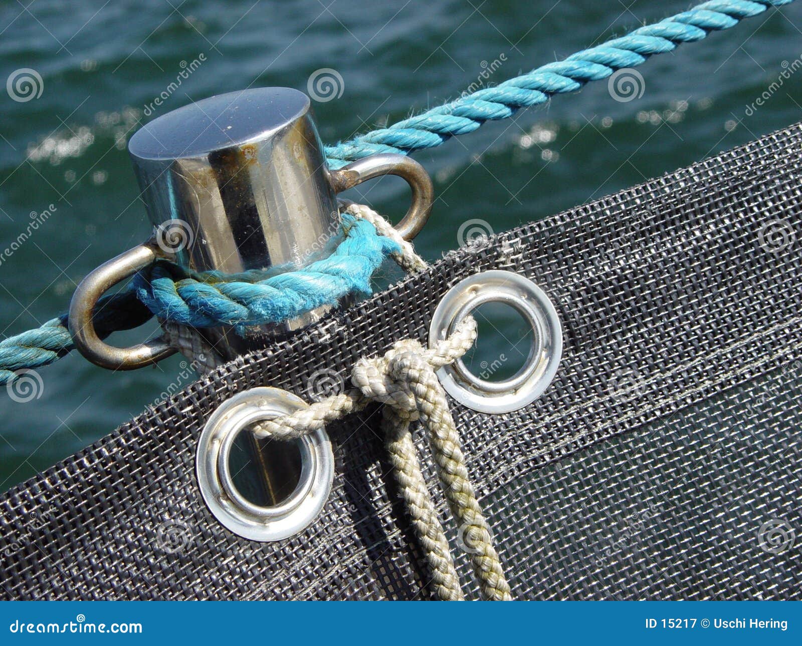 Anchored stock image. Image of burl, rope, mount, storm - 15217
