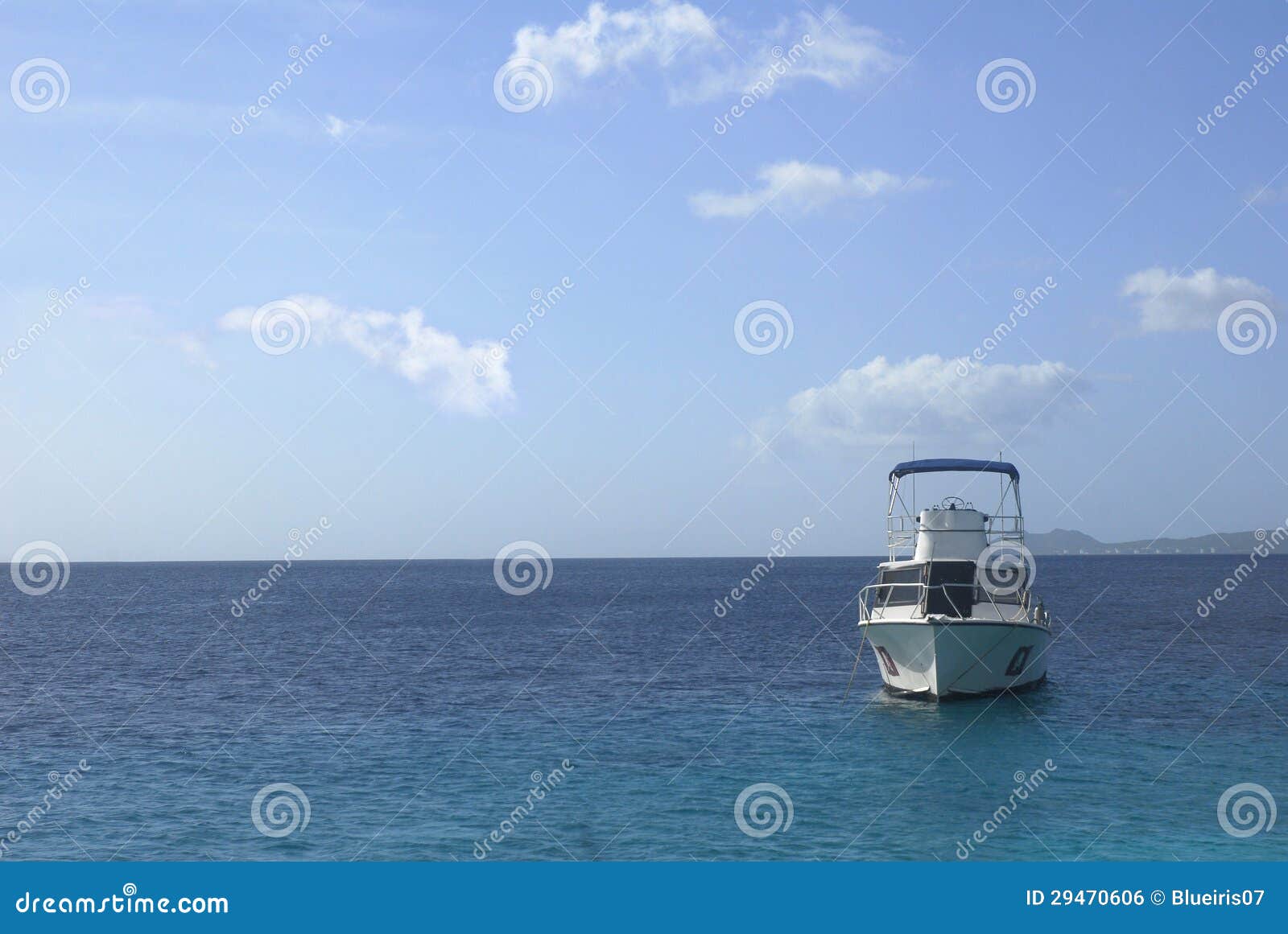 Anchored stock photo. Image of boat, horizon, photograph - 29470606