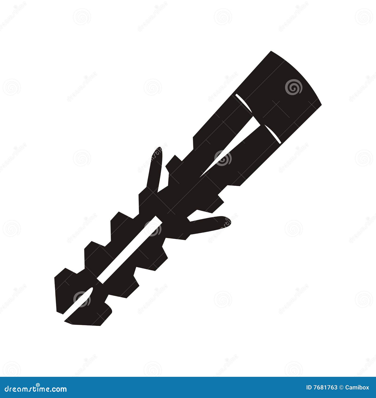 Anchors wall stock vector. Illustration of wall, expandable - 7681763