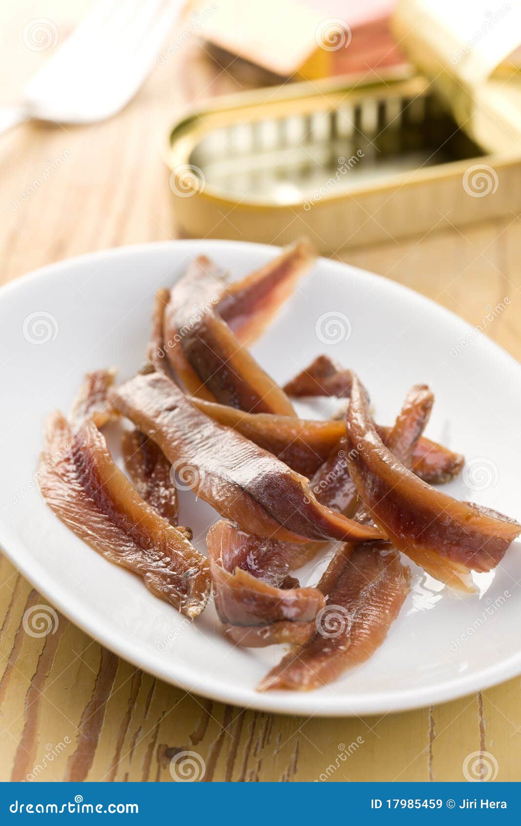 Anchovies fillets stock image. Image of tasty, layer - 17985459
