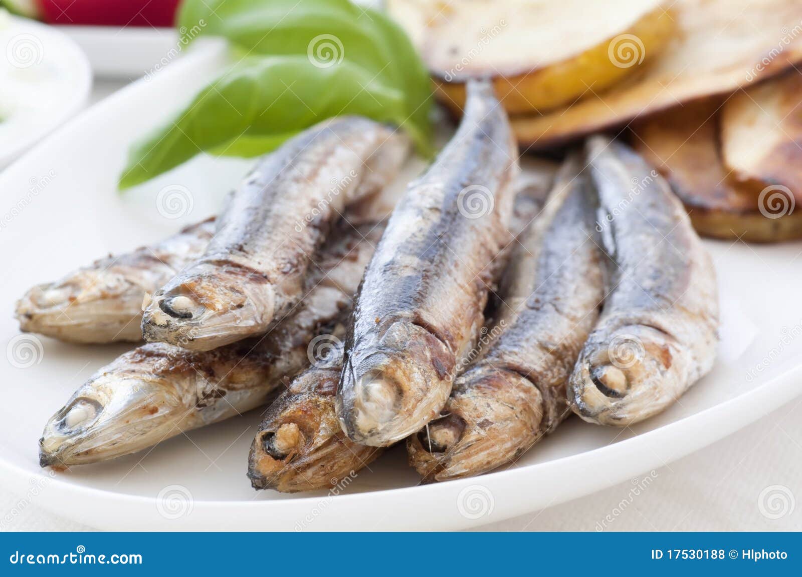 Anchovy with vegetable stock photo. Image of appetizer - 17530188