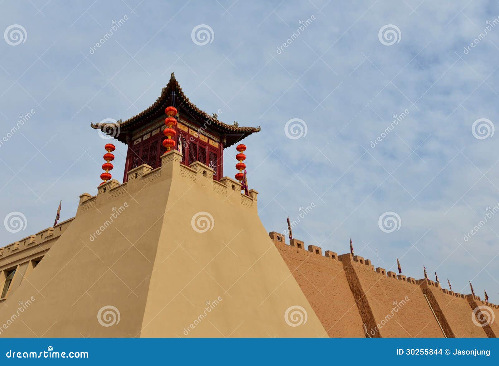 Ancient castle in china stock photo. Image of palace - 30255844