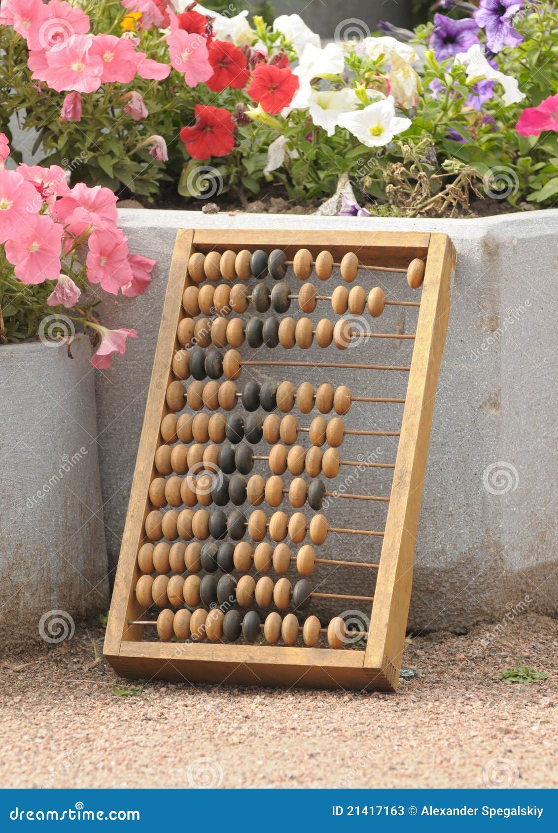 Ancient Abacus As a Souvenir Stock Image - Image of chinese, division ...