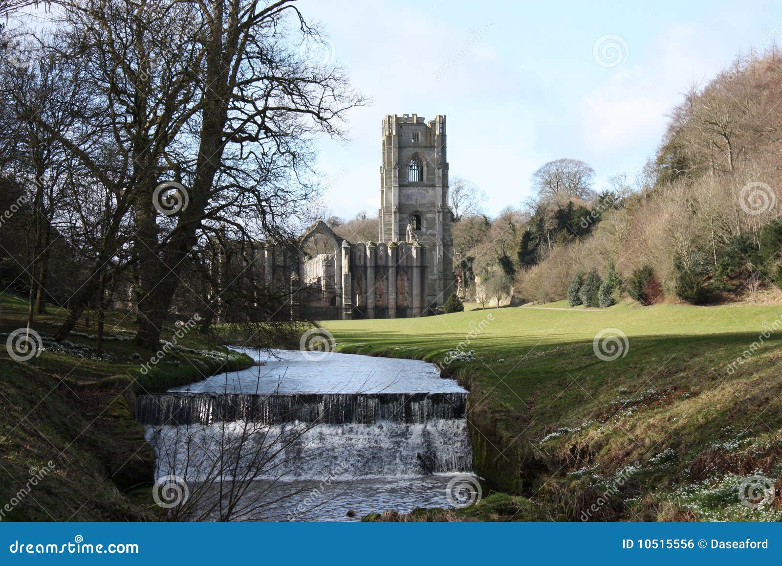 Ancient Abbey. stock photo. Image of build, ruins, stone - 10515556