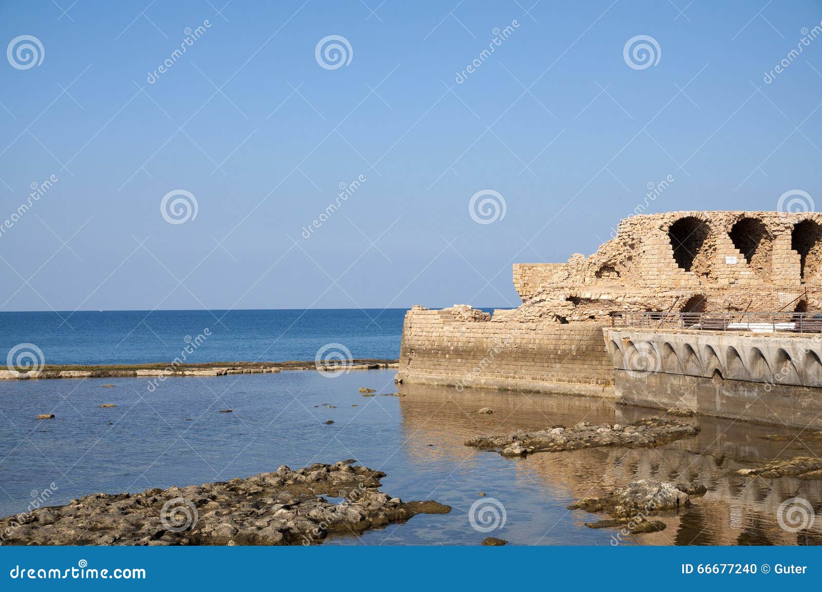 Ancient Acre (Akko, Acco) stock photo. Image of brick - 66677240