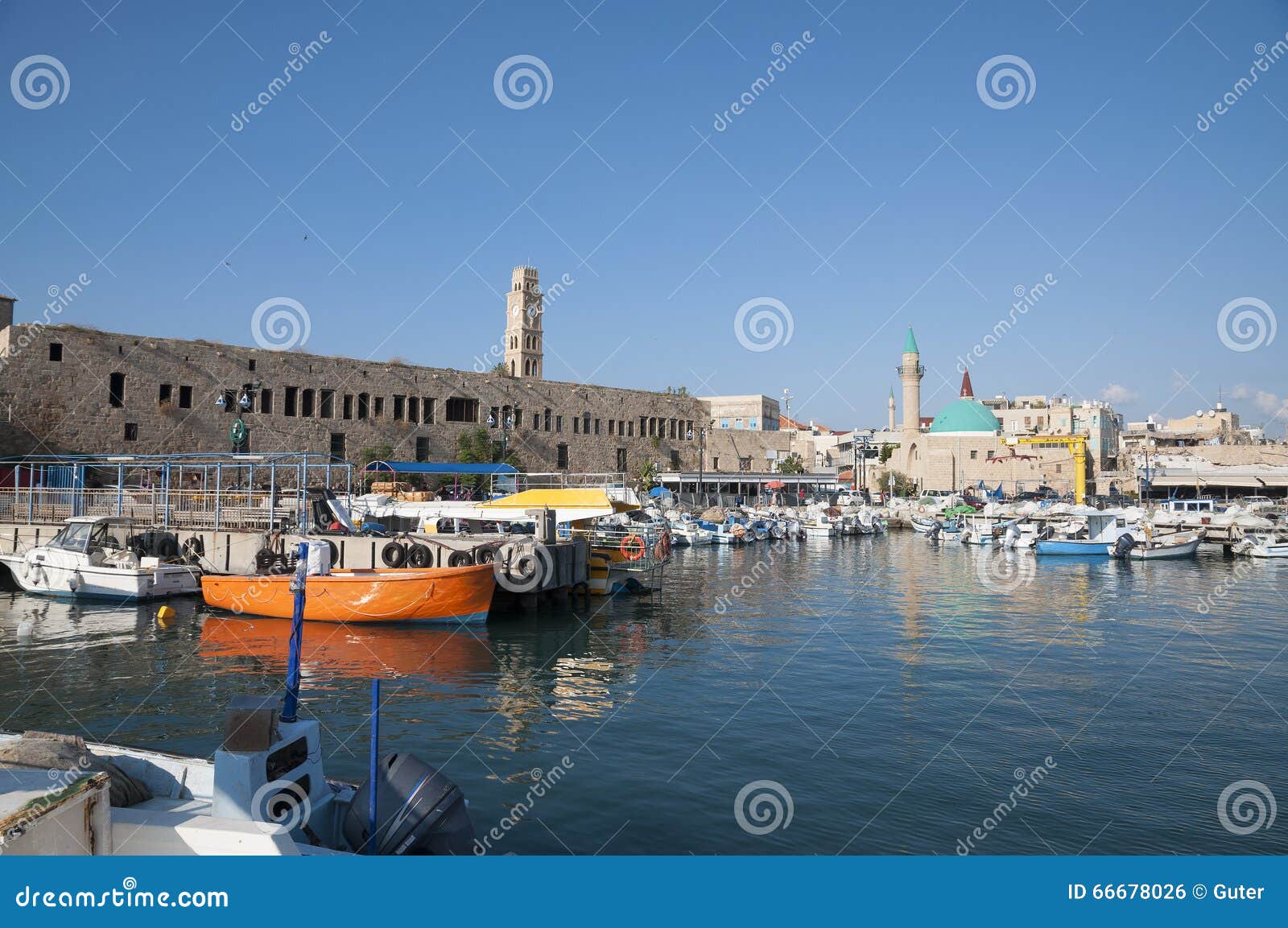 Ancient Acre (Akko, Acco) stock photo. Image of castle - 66678026