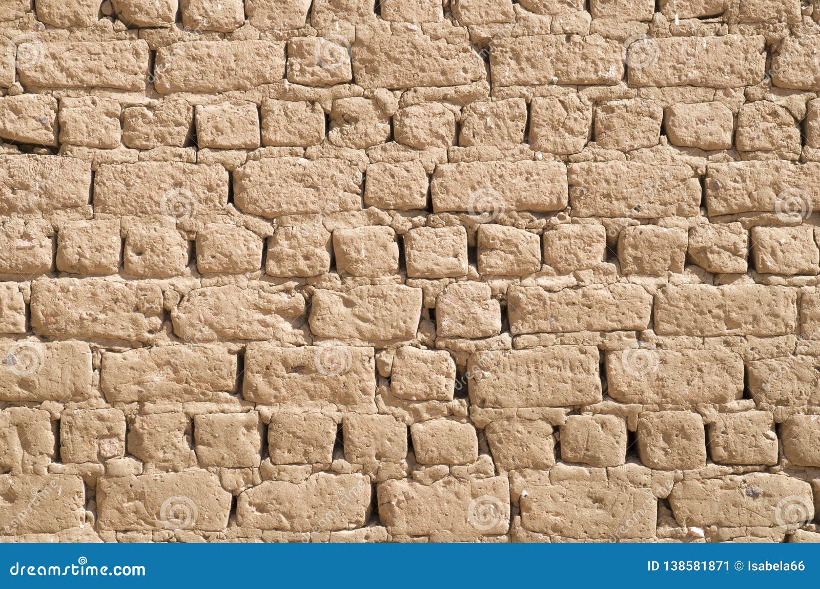 Ancient adobe wall closeup stock image. Image of adobe - 138581871