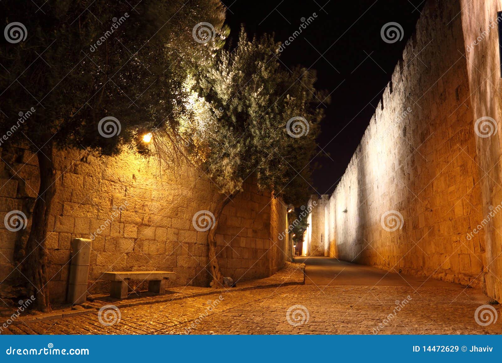 Ancient Alley in Jewish Quarter, Jerusale Stock Image - Image of jewish ...