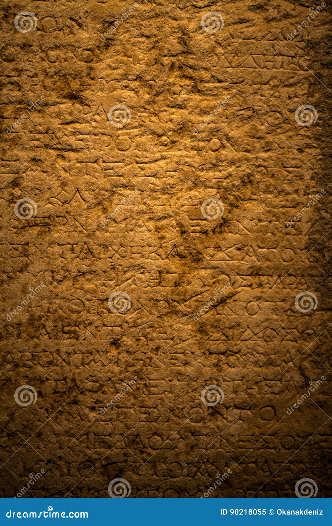 Ancient Alphabets on Marble Background Stock Image - Image of ...
