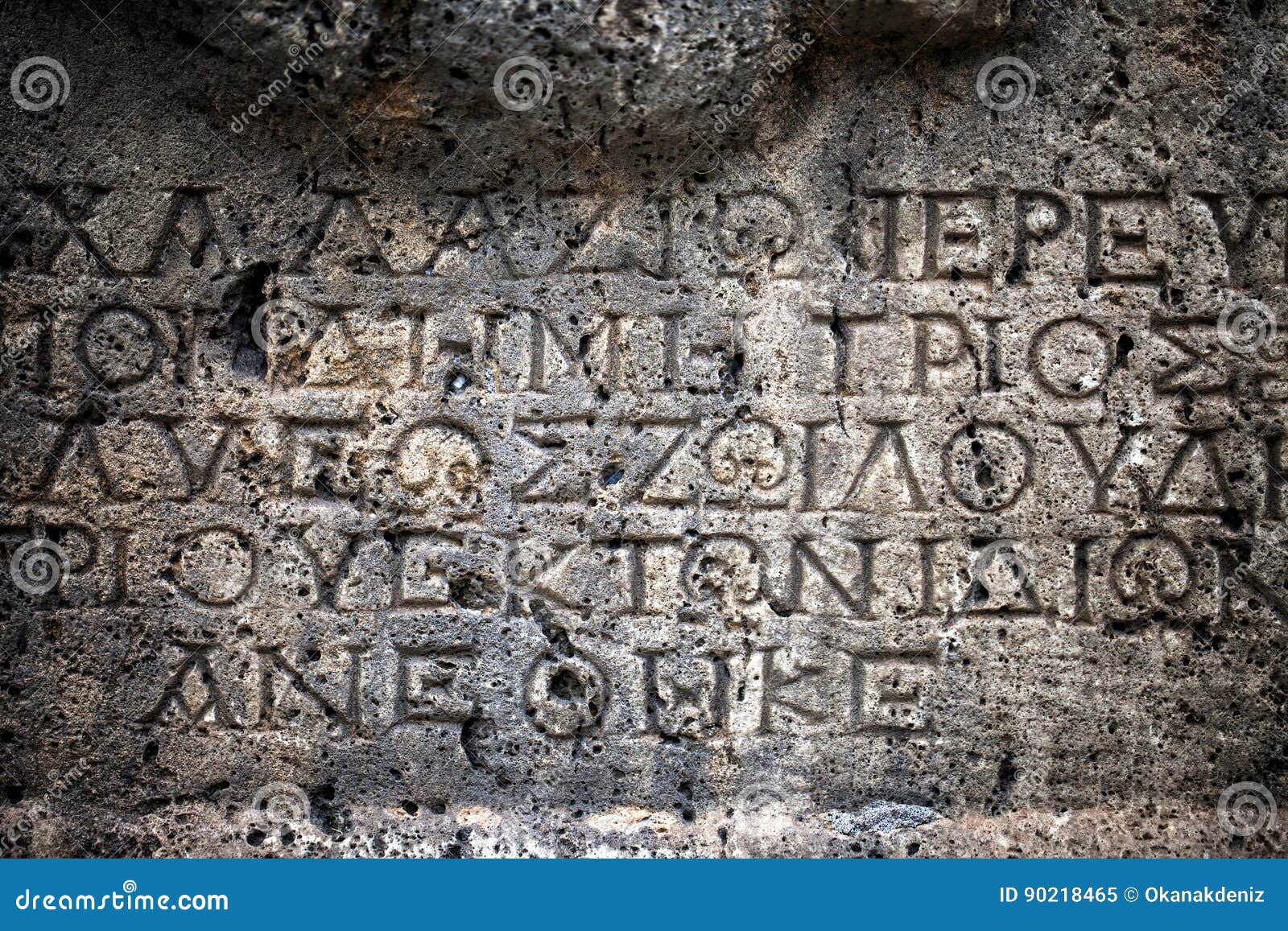 Ancient Alphabets on Marble Background Stock Image - Image of rock ...
