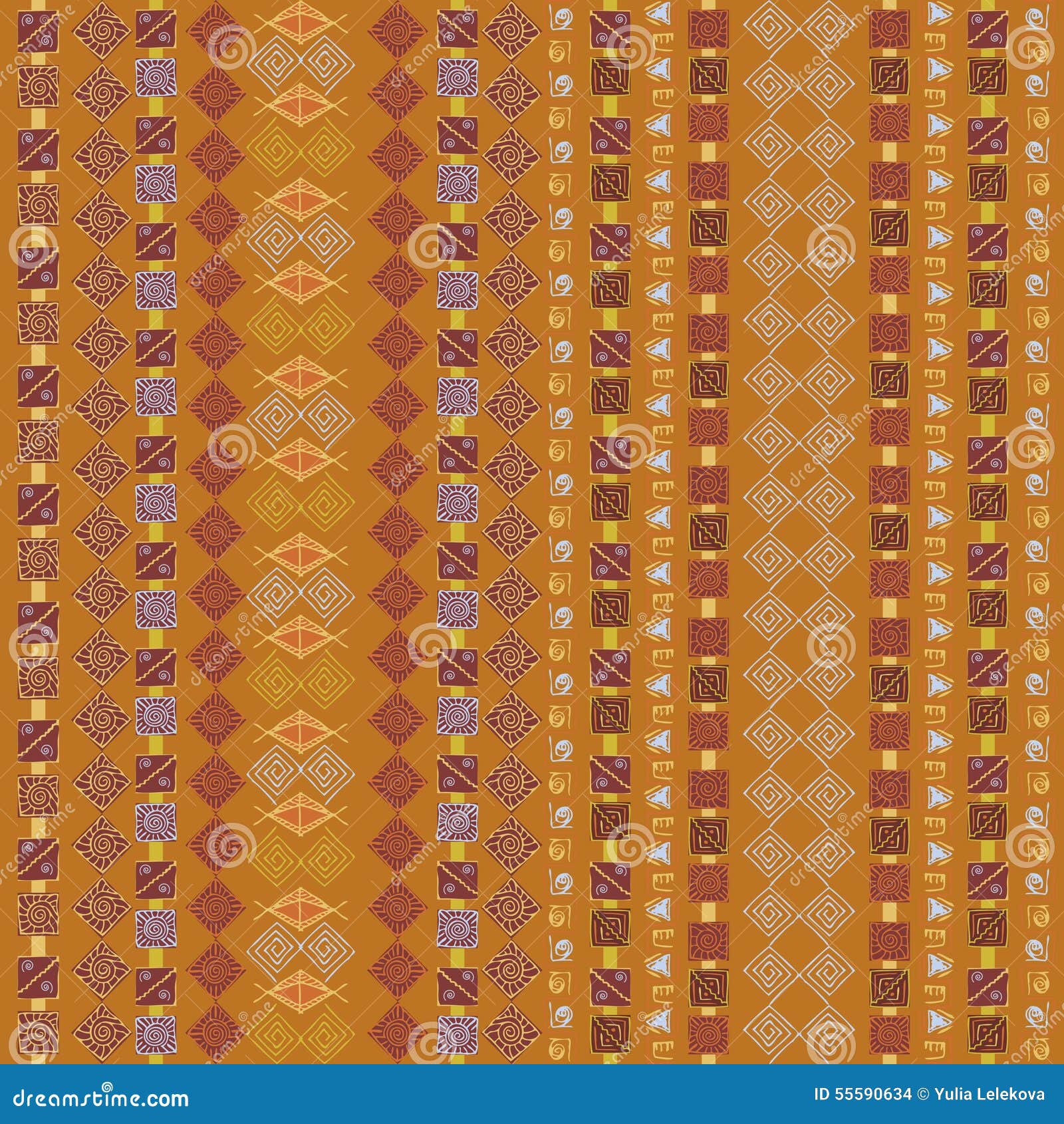 Ancient American Indian Pattern Stock Vector - Illustration of abstract ...