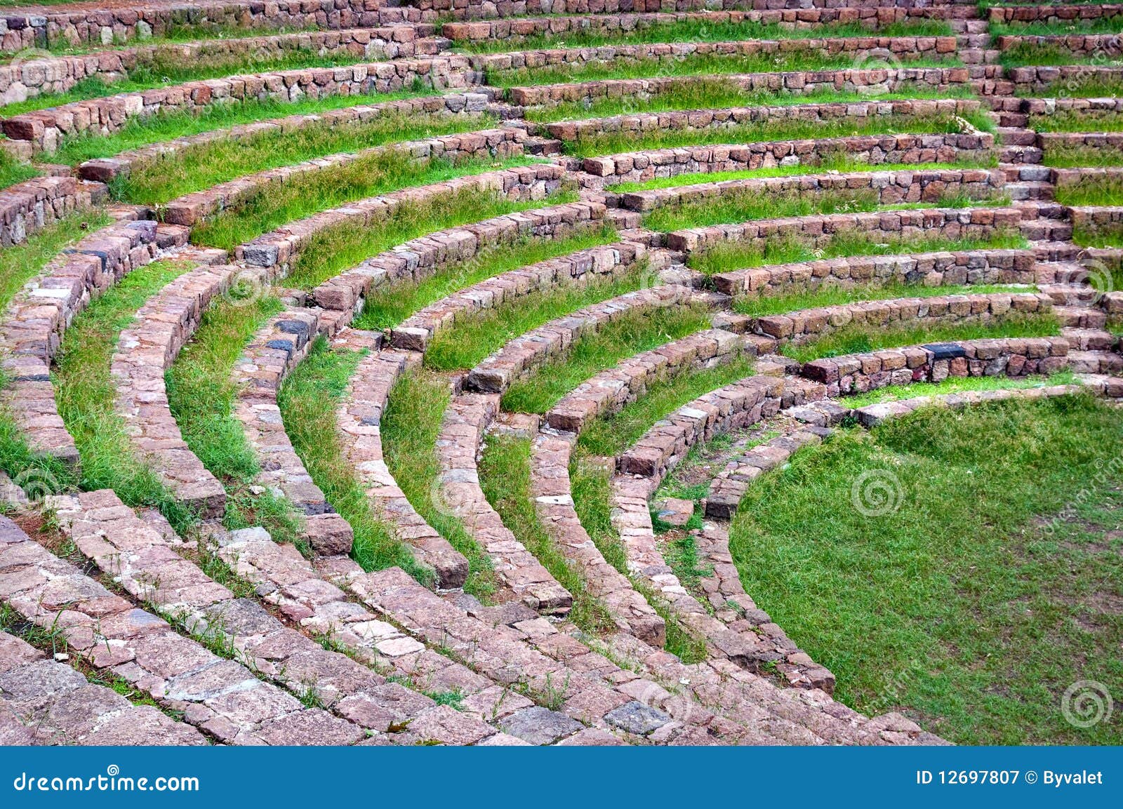 Ancient amphitheater stock image. Image of bench, steps - 12697807