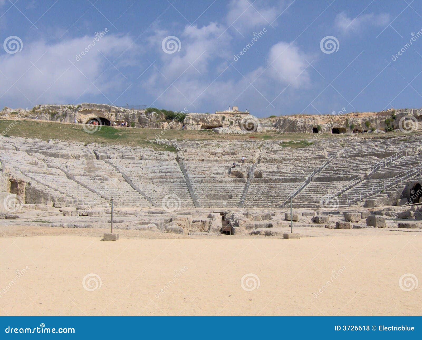 Ancient amphitheater stock photo. Image of background - 3726618