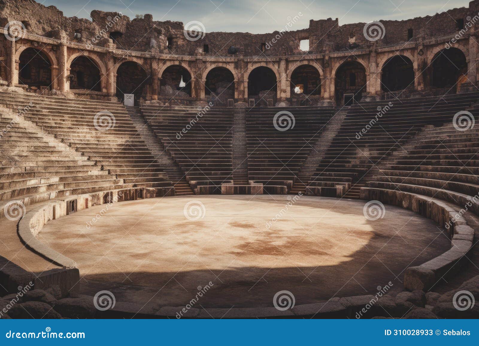 Ancient Amphitheater: a Glimpse into Historical Architecture and ...
