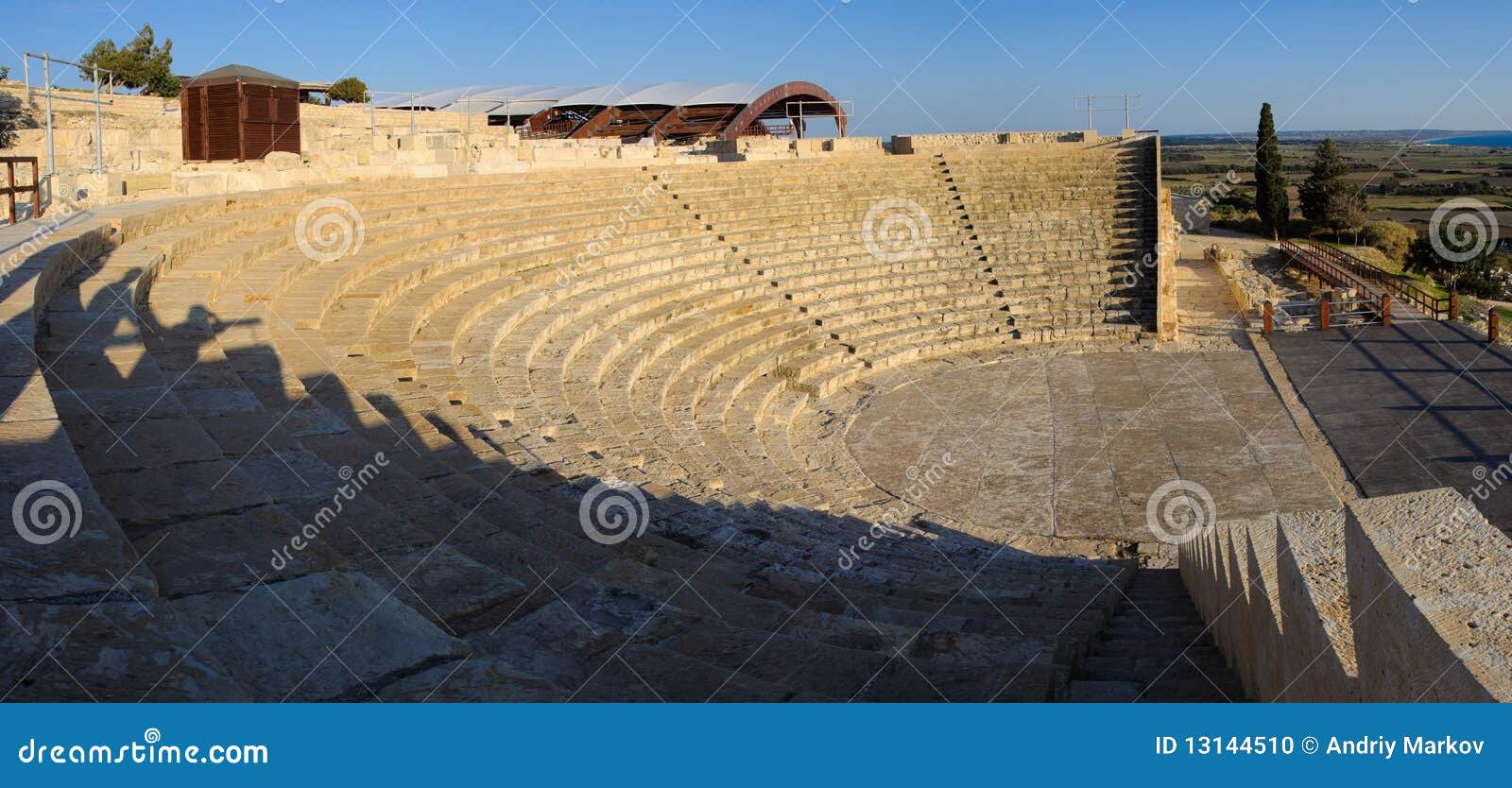 Ancient amphitheatre stock photo. Image of european, greece - 13144510