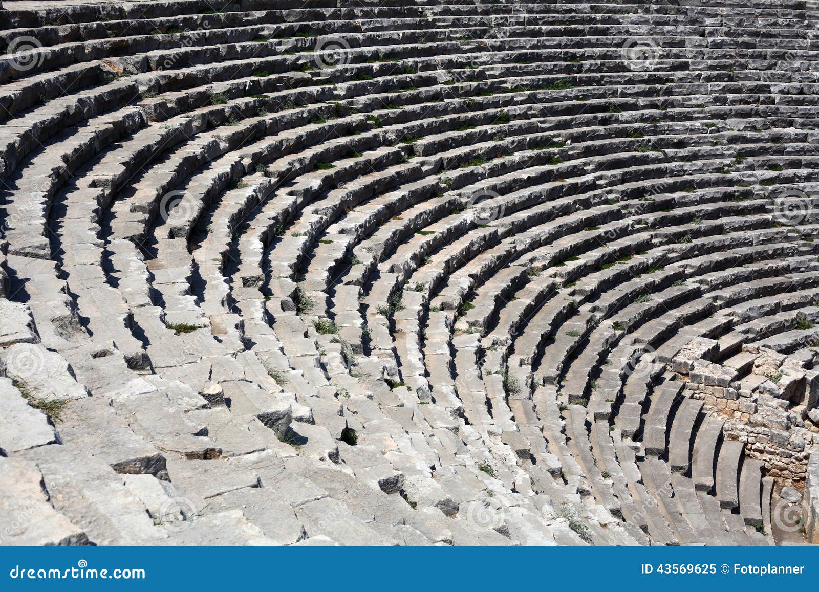 Ancient amphitheatre stock image. Image of ancient, amphitheater - 43569625