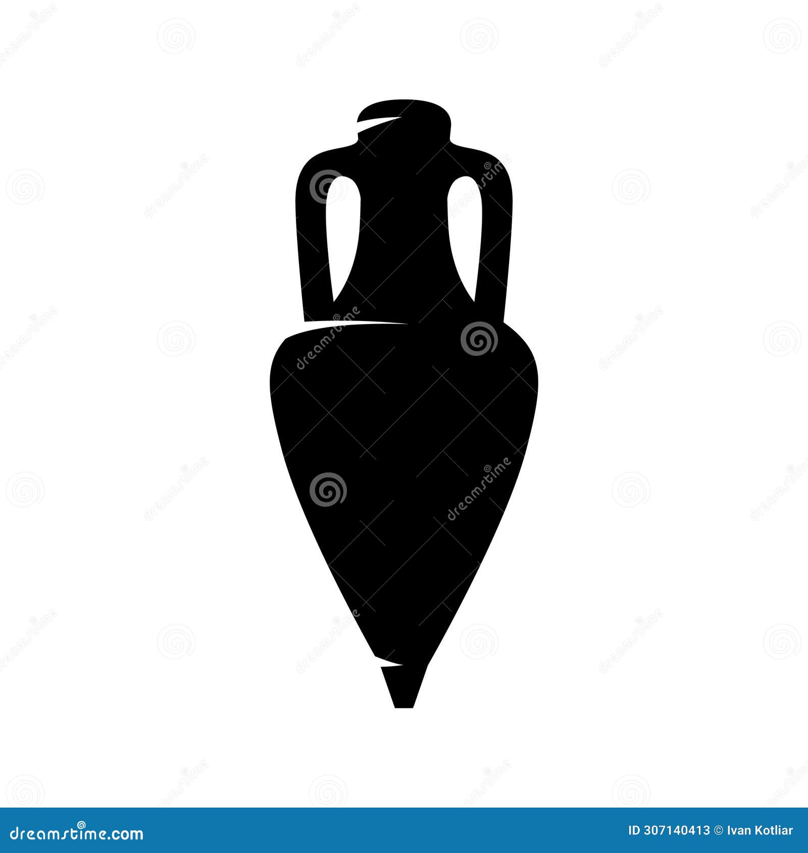 Ancient Amphora Icon. Design Element for Emblem, Sign, Badge Stock ...