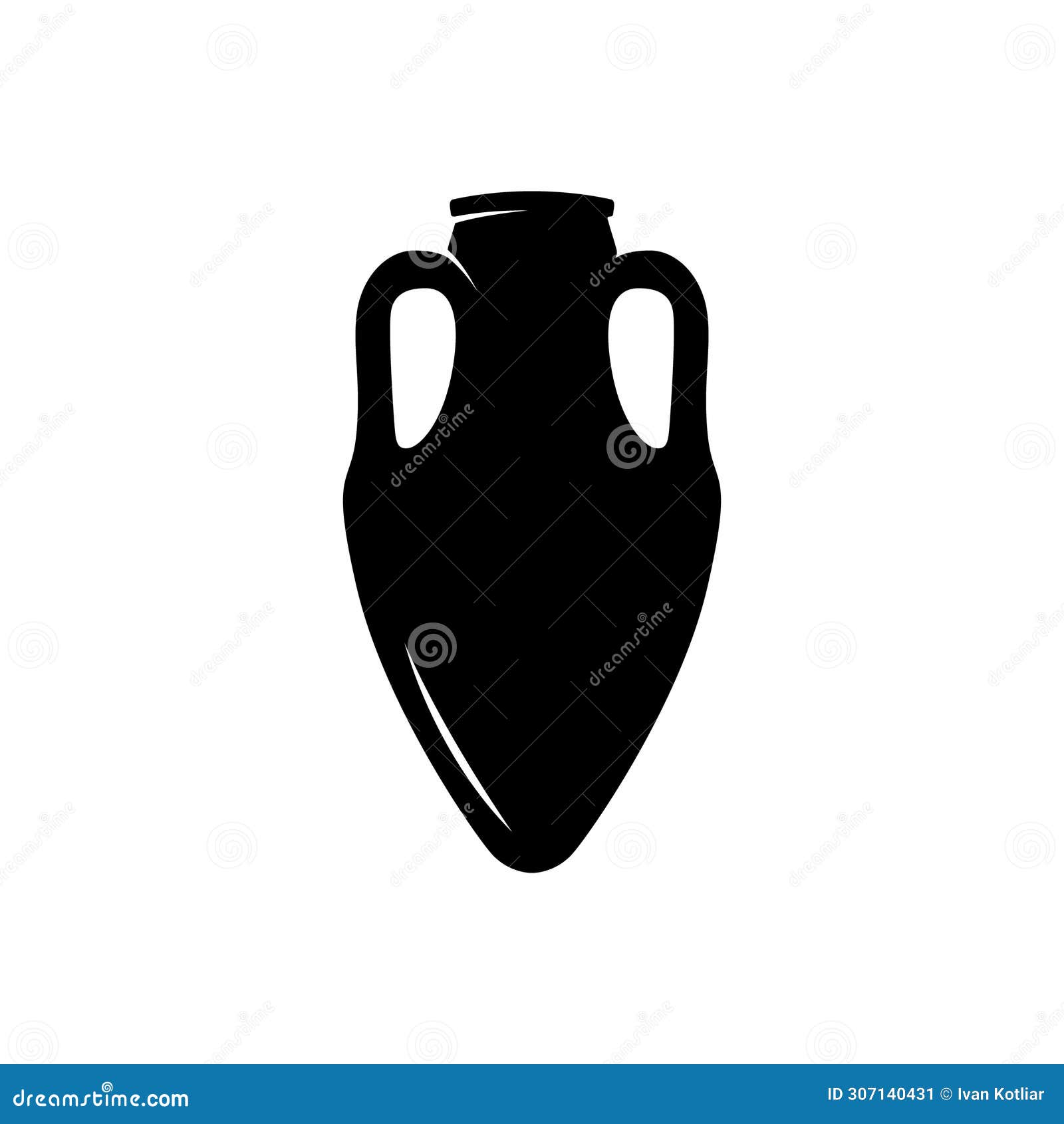 Ancient Amphora Icon. Design Element for Emblem, Sign, Badge Stock ...