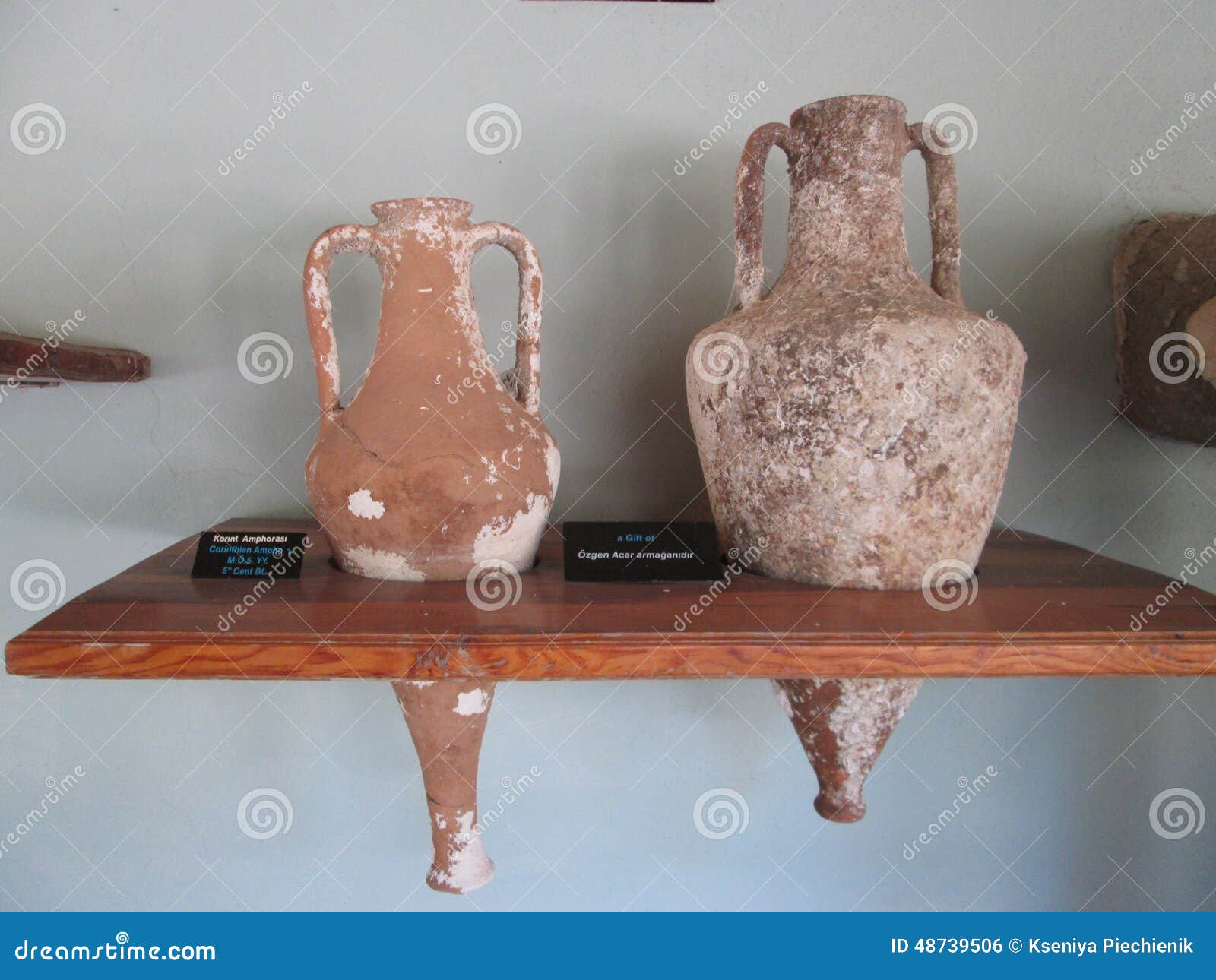 Ancient amphoras editorial photo. Image of amphoras, archaeology - 48739506