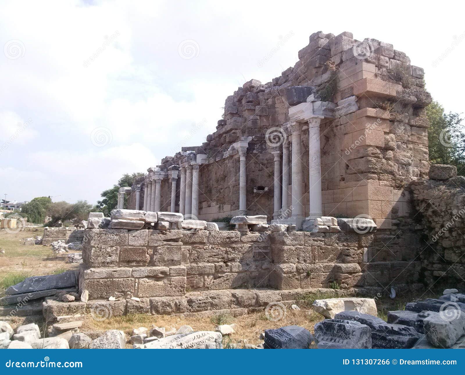 Ancient stock photo. Image of nice, summer, turkey, ancient - 131307266